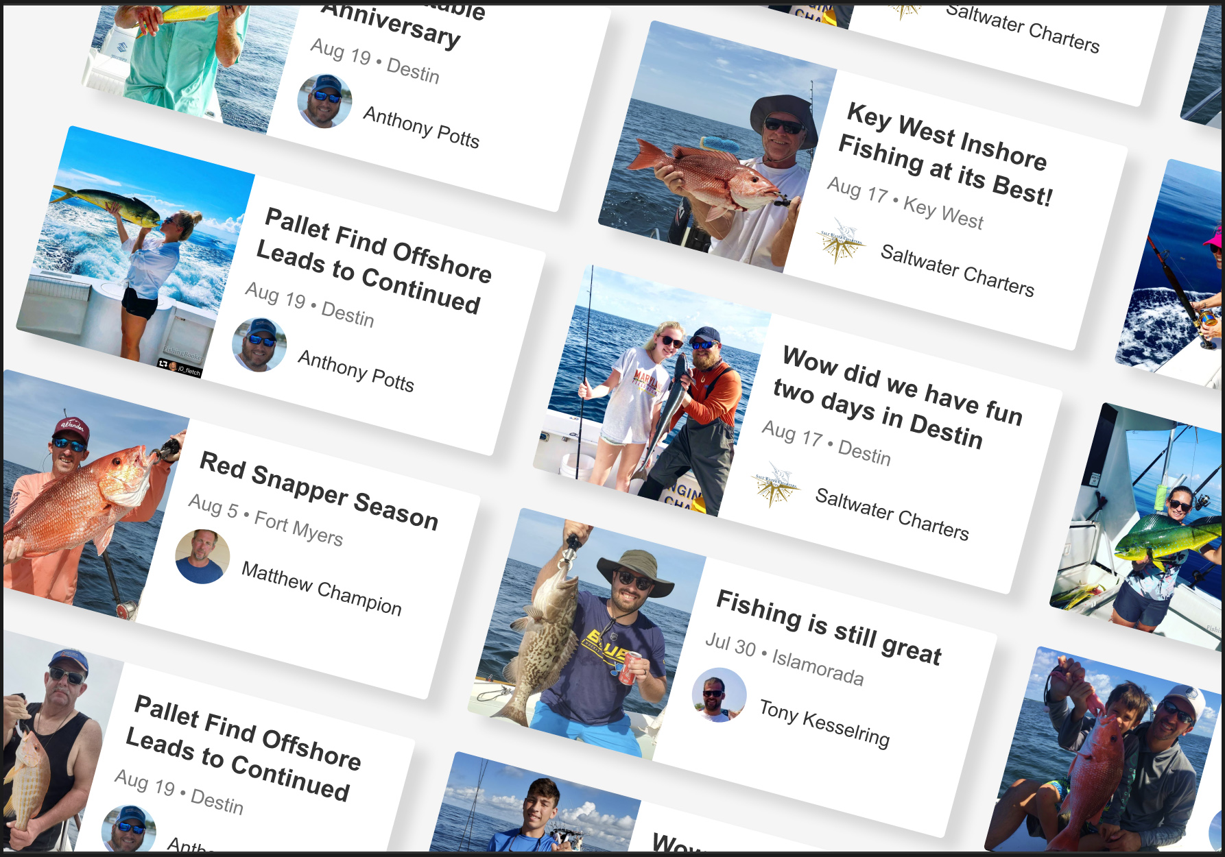 Get Seen with Fishing Reports